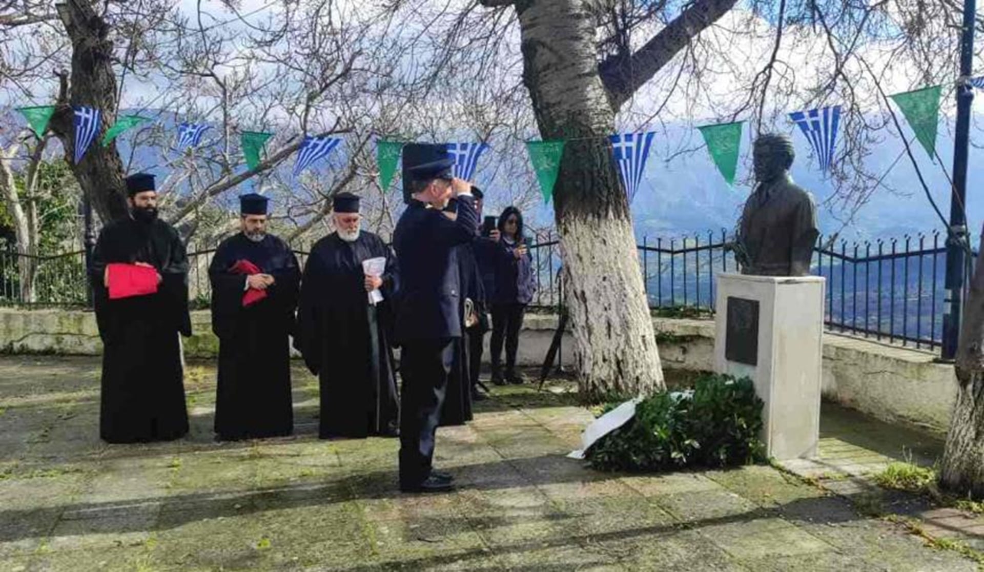 Κρήτη: Τιμή και μνήμη για το Ολοκαύτωμα του Μέρωνα από τους Τούρκους