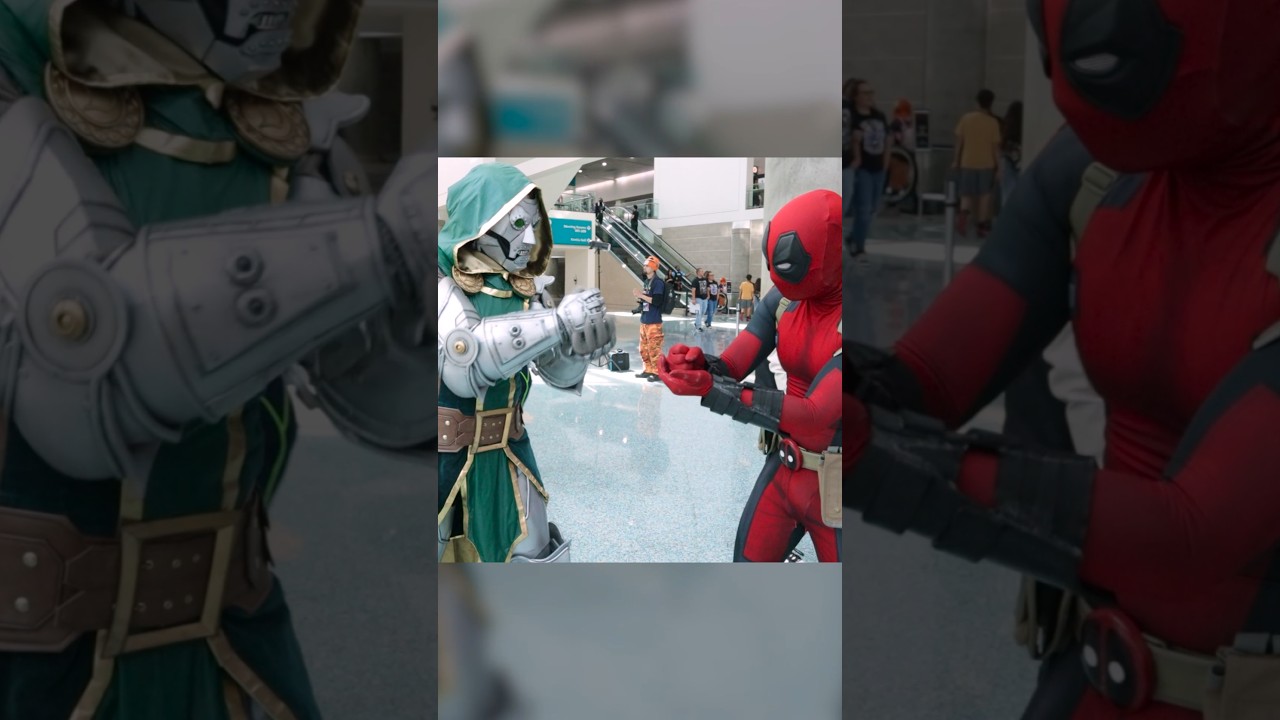 Deadpool vs Doctor Doom turns into an all-out genius-level showdown