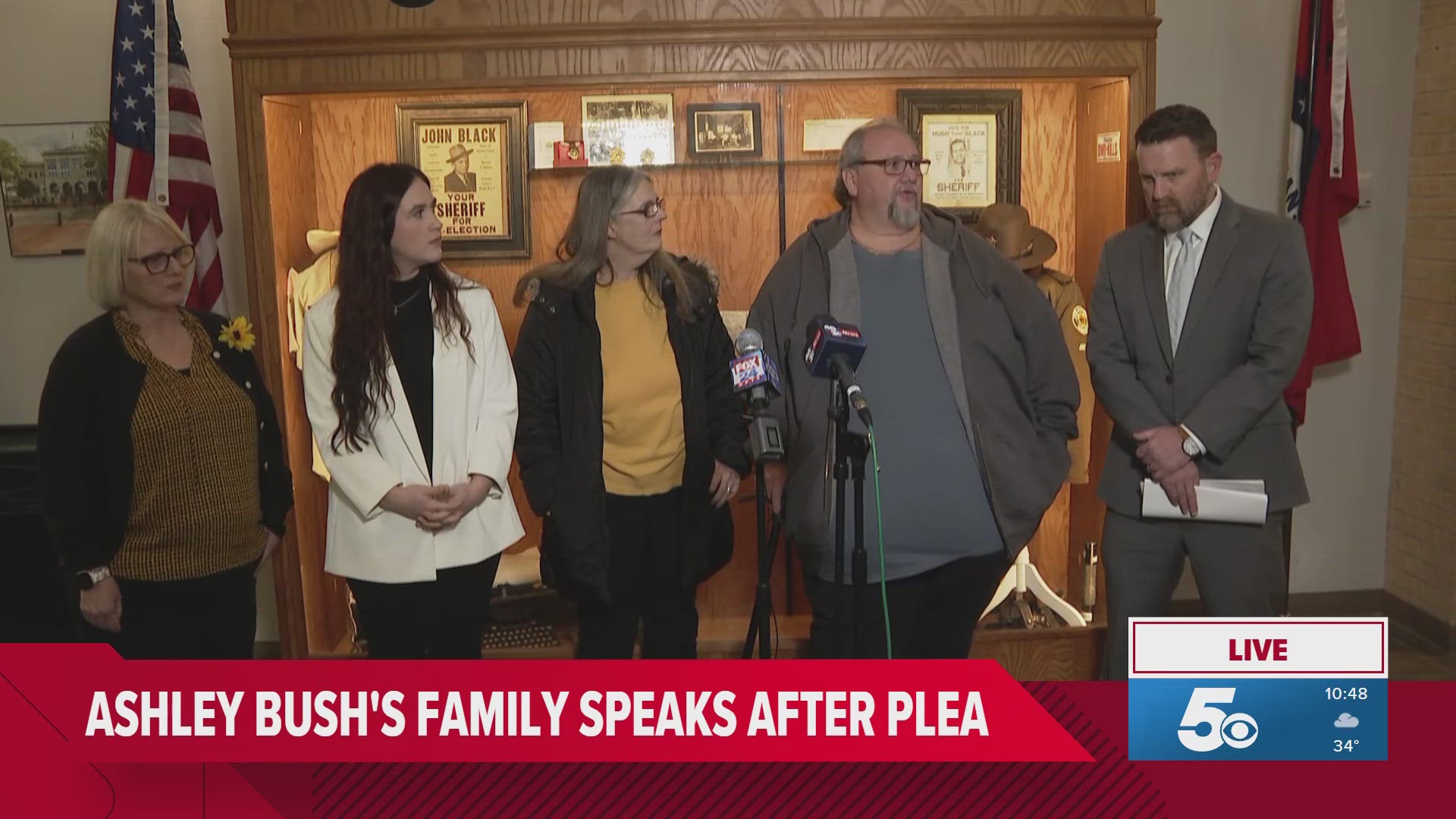 Family of Ashley Bush speaks after Waterman plea change