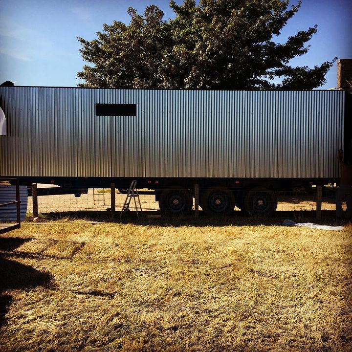 How a shipping container became their home