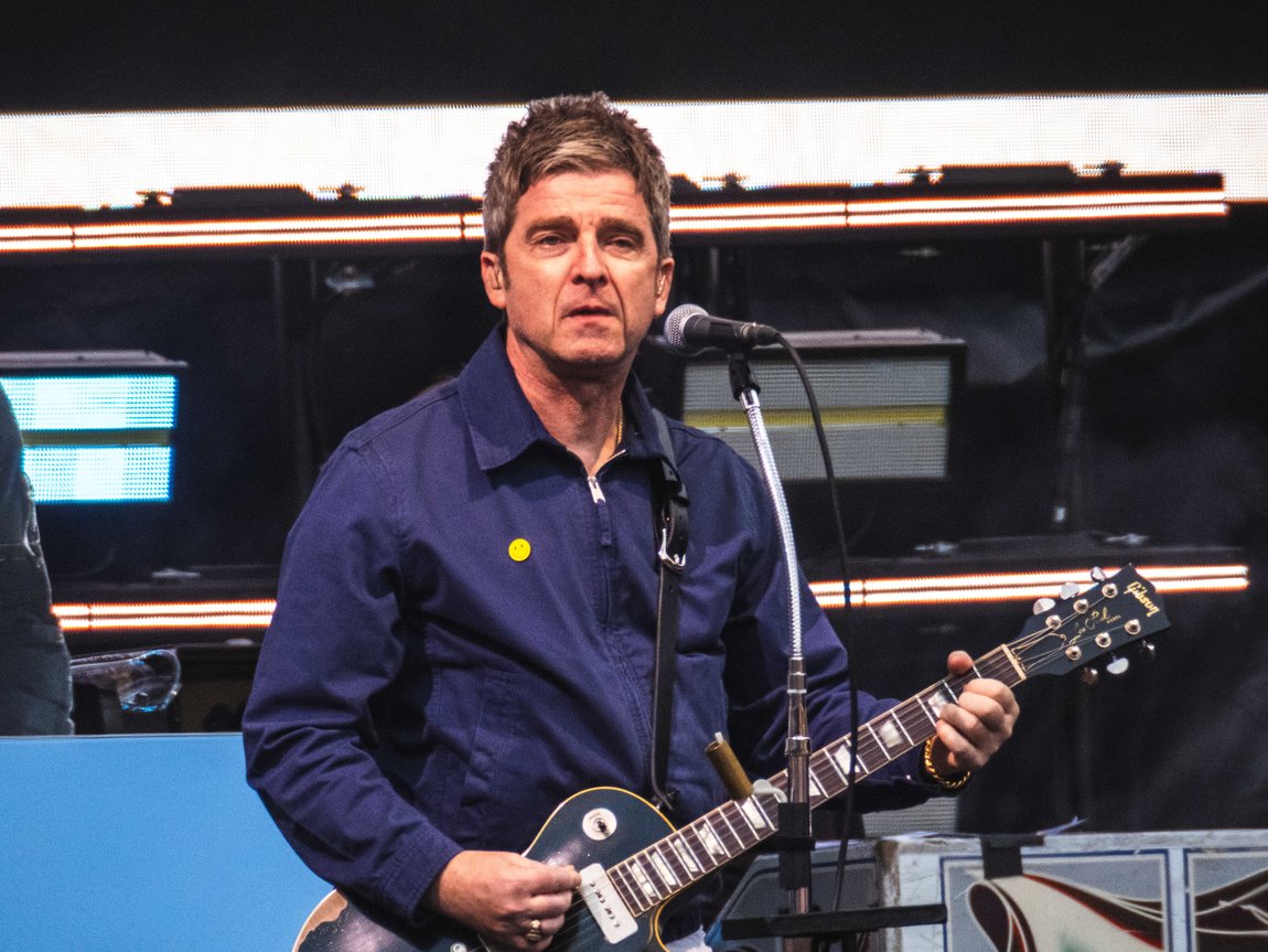 Noel Gallagher receives songwriter award at the Brit Awards