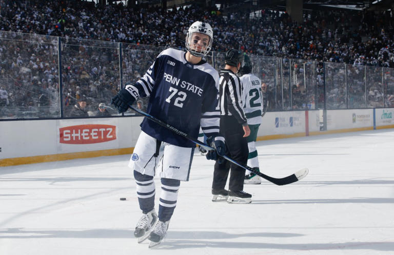Penn State hockey star Gavin McKenna charged with felony