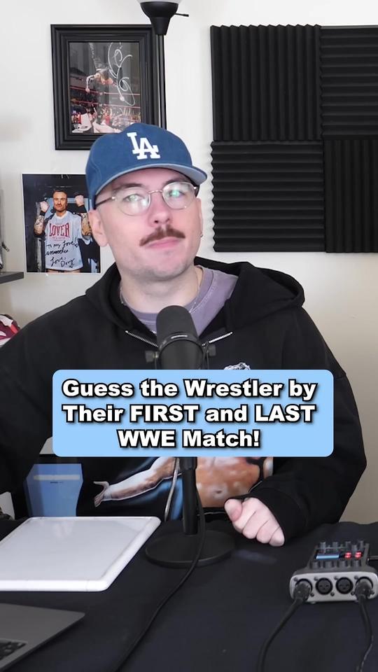 WWE superstars' first and last matches