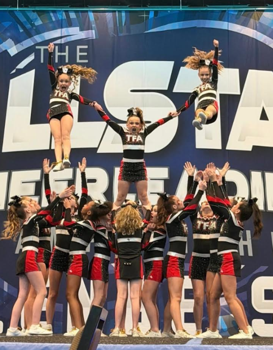 Top Flight All Stars cheerleading makes local history