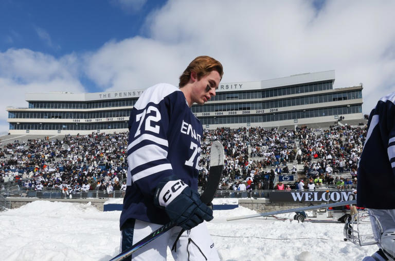 Penn State hockey star Gavin McKenna charged with felony