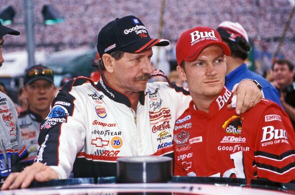 Dale Earnhardt Jr presented with unique gift from dad's NASCAR career