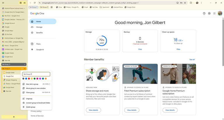 I tried Chrome's vertical tabs and I'm never going back