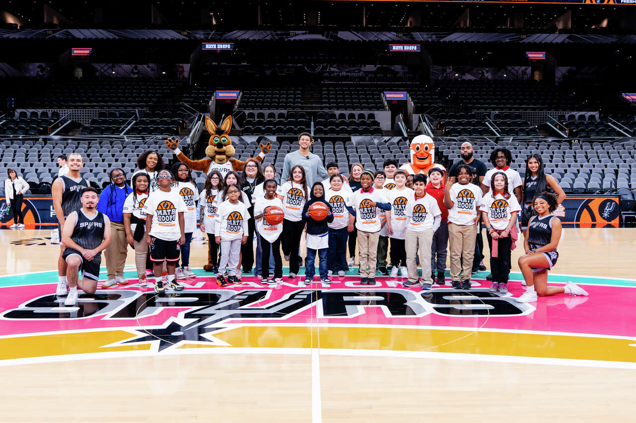 Spurs, Carter Bryant turn Frost Bank Center into classroom for young ...