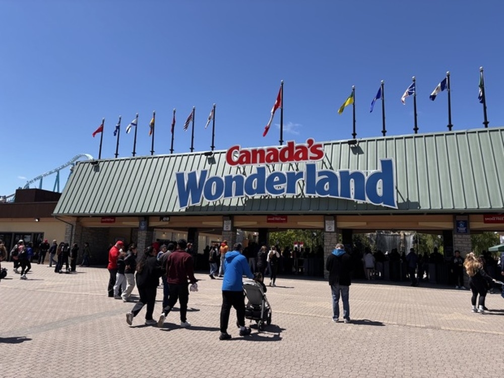 Canada's Wonderland ride stalls during Saturday's wet, windy weather