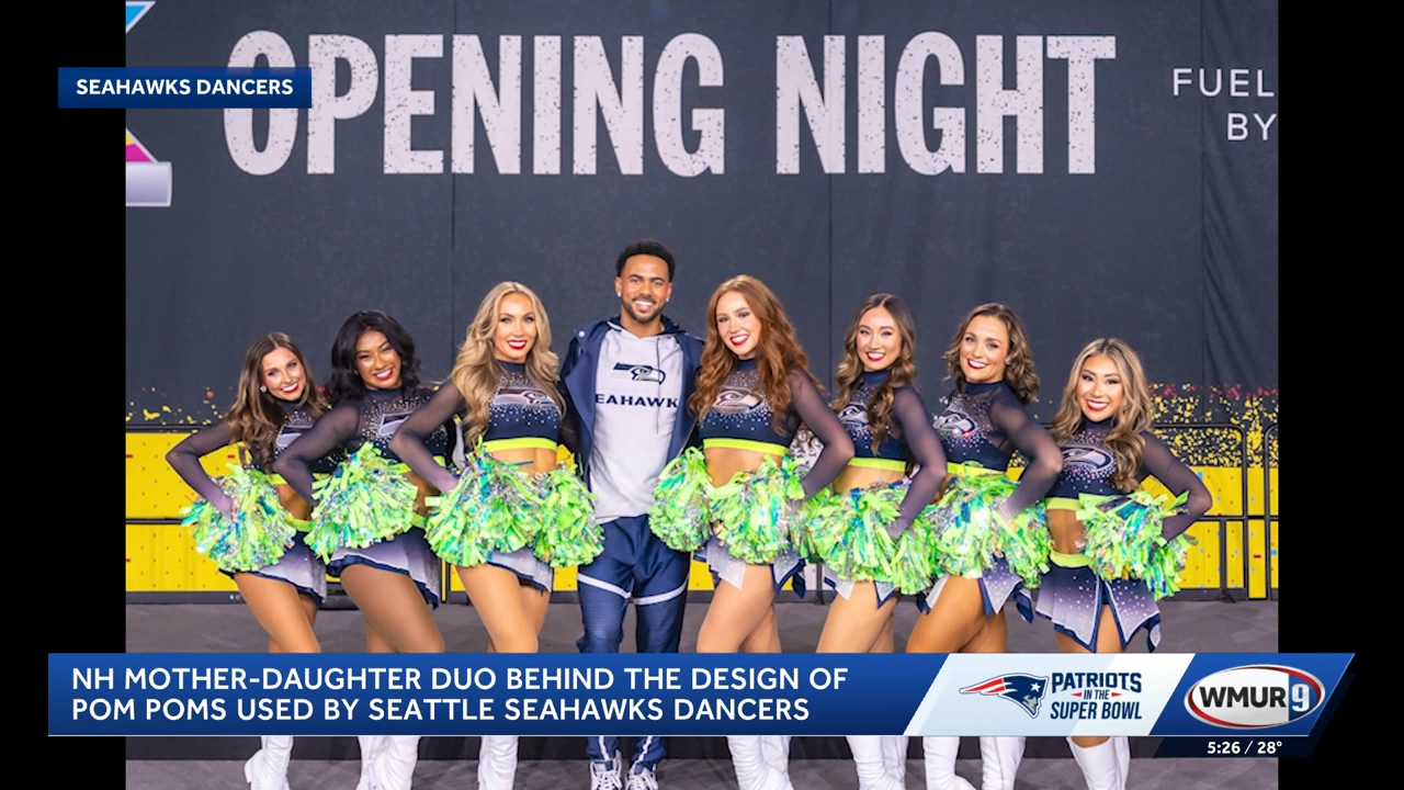 NH mother-daughter duo behind the design of pom poms used by Seattle ...