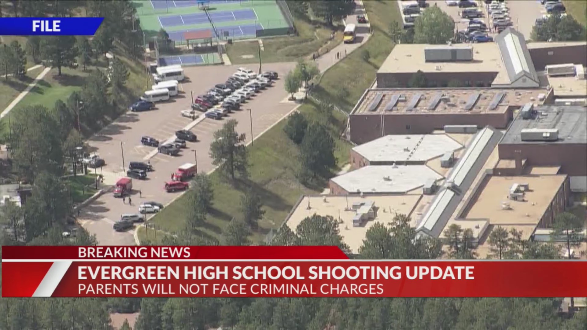 Parents of Evergreen shooter will not face charges