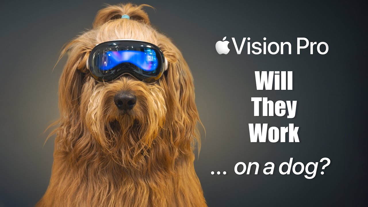 We put Apple Vision Pro on my dog… here’s what happened!