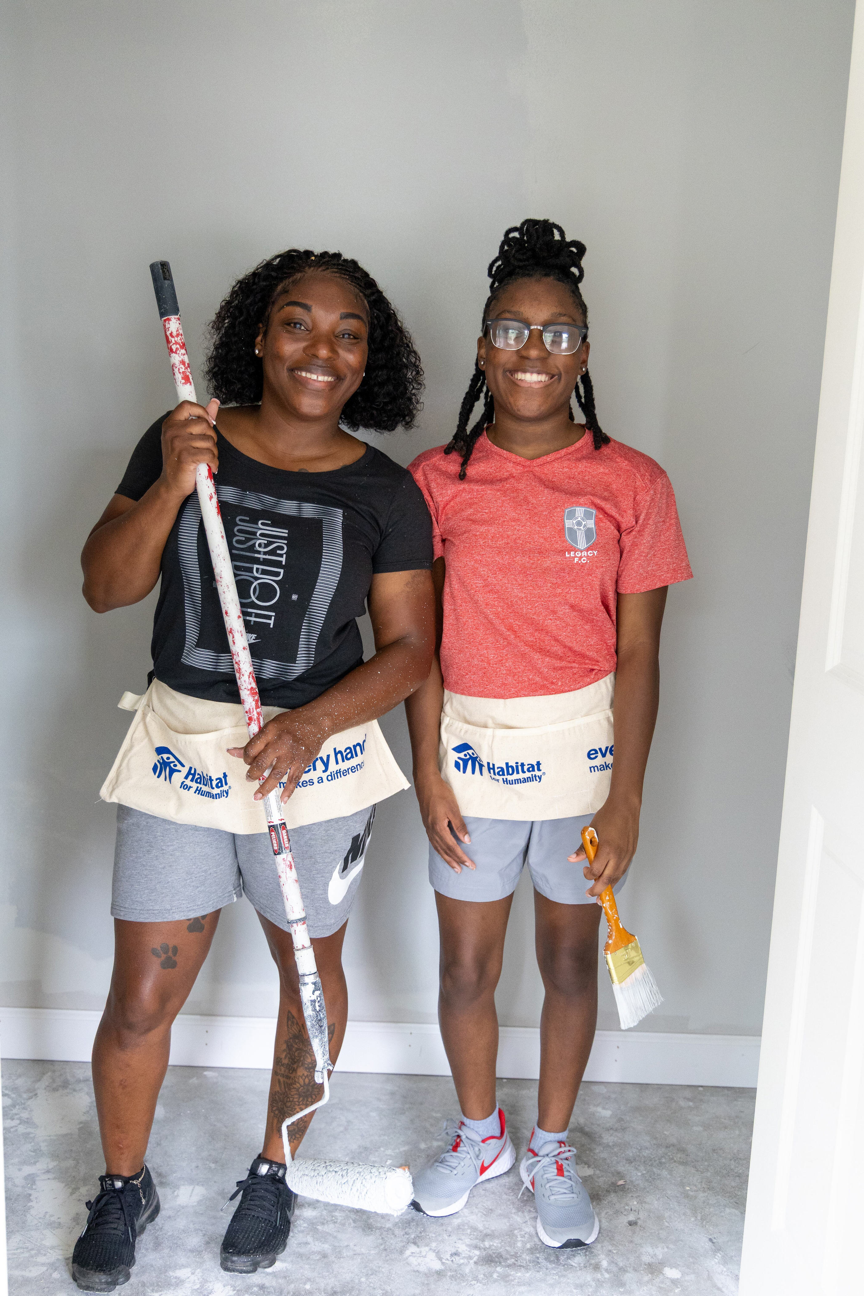 Single mother truck driver, two children move into donated $200,000 home
