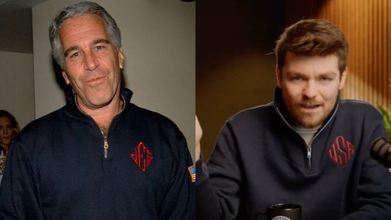 Jeffrey Epstein quarter-zip goes viral as Nick Fuentes sports jacket ...