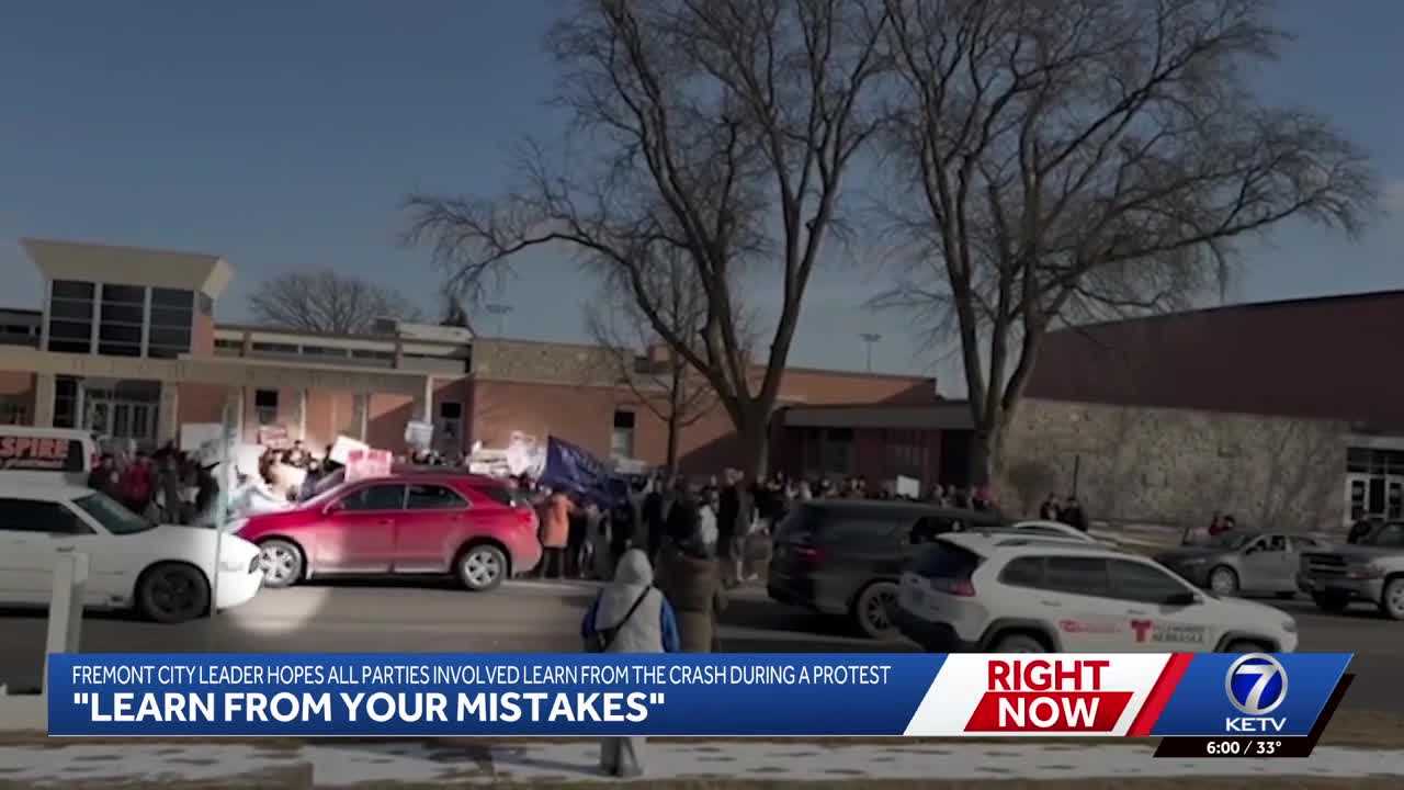 Juvenile driver and student protestor hit are cited after anti-ICE ...