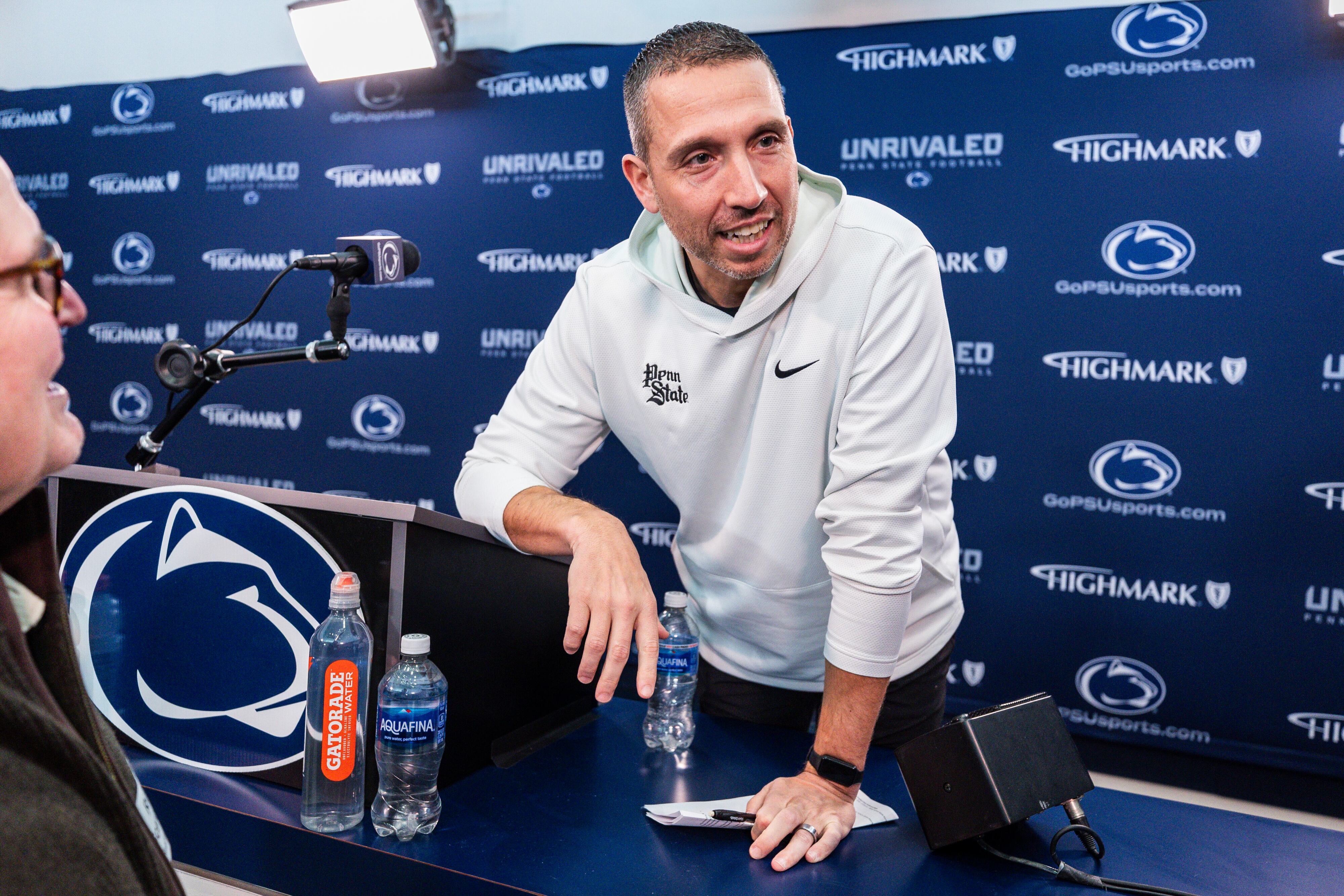 Matt Campbell on his Friday night Penn State wrestling experience: 'So ...