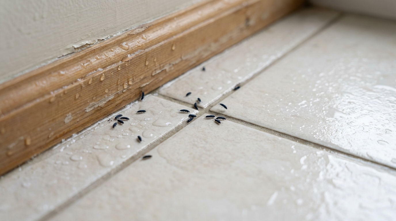 Ces puces des neiges qui envahissent votre salle de bains : faut-il s ...