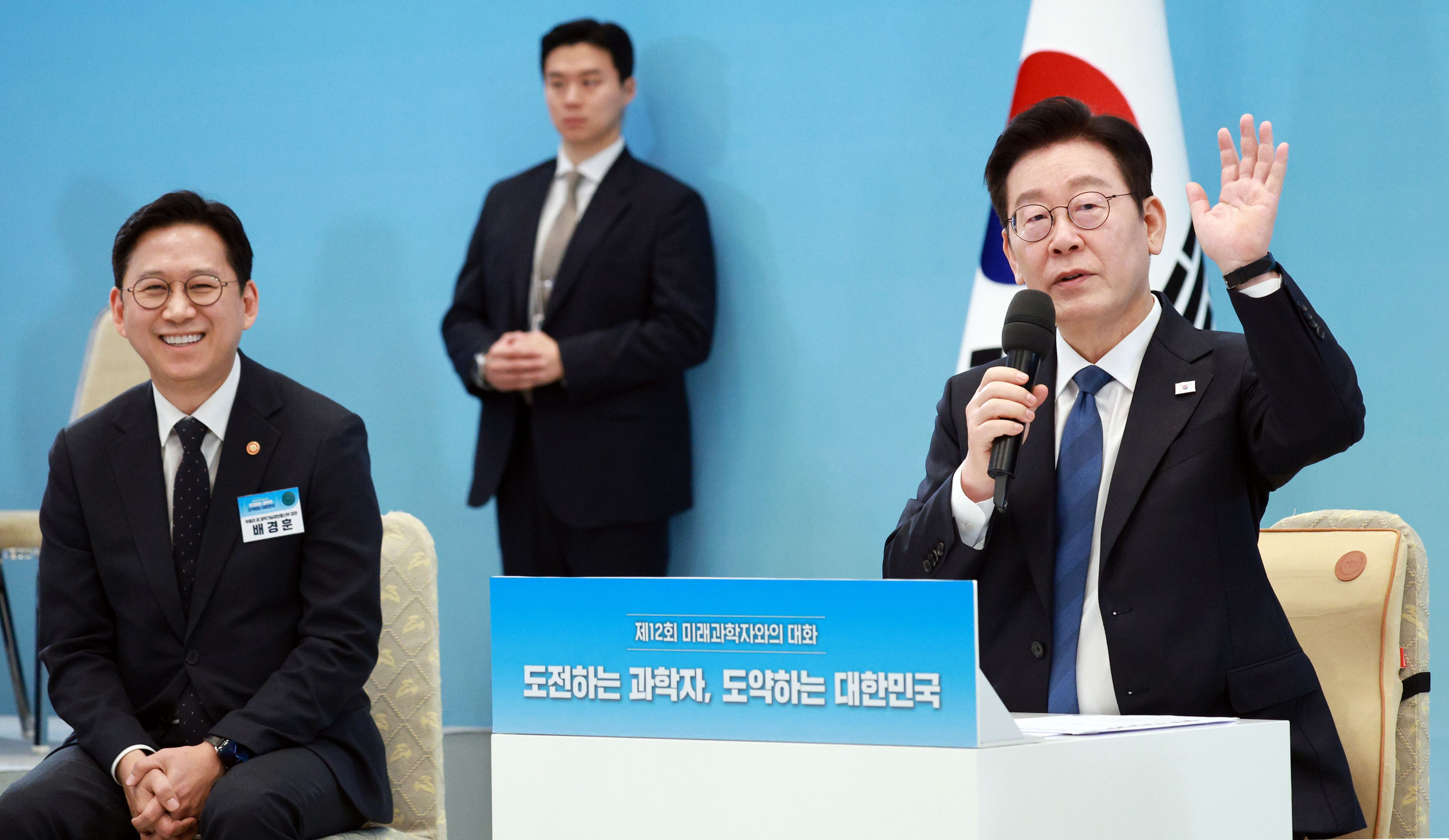 President Lee Jae Myung proposes military overhaul to train tech experts