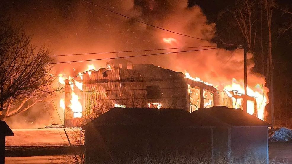 Fire engulfs, destroys DPW building in Steuben County
