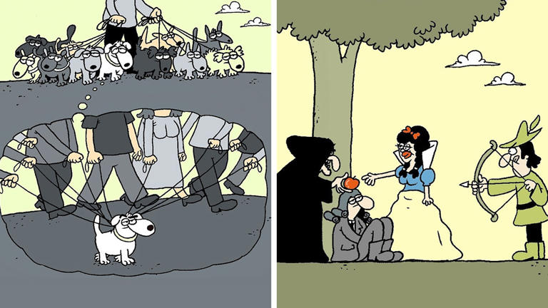 32 comics that start out innocent, and then surprise with unexpected twists