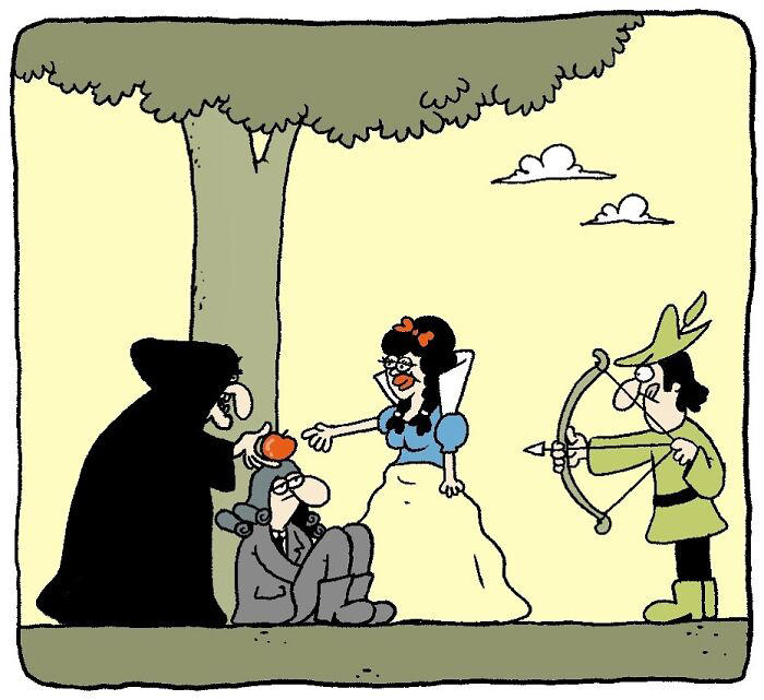 32 comics that start out innocent, and then surprise with unexpected twists