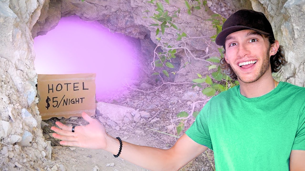 I built Barbie's dream house in a cave