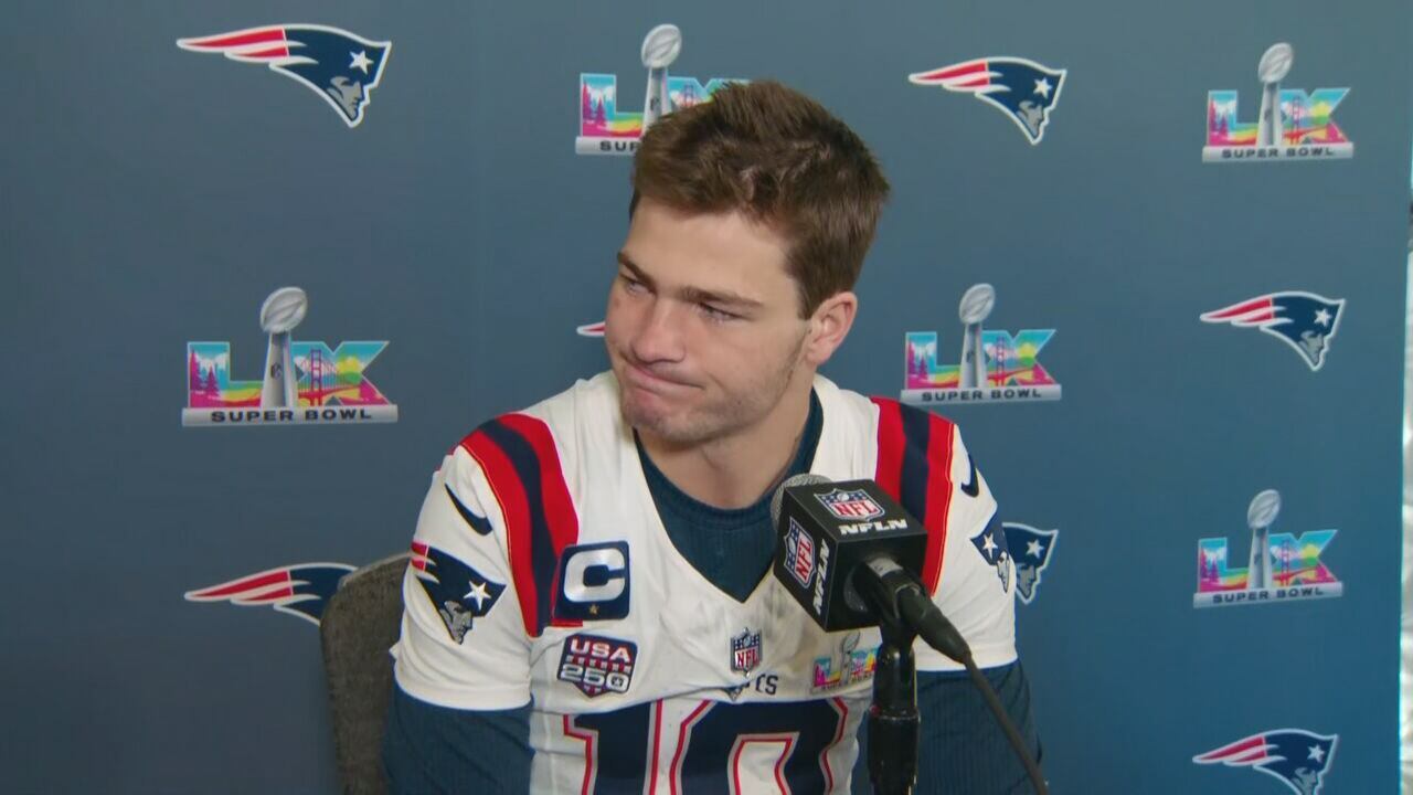 Feeling great: Quarterback Drake Maye ready to go as Super Bowl nears