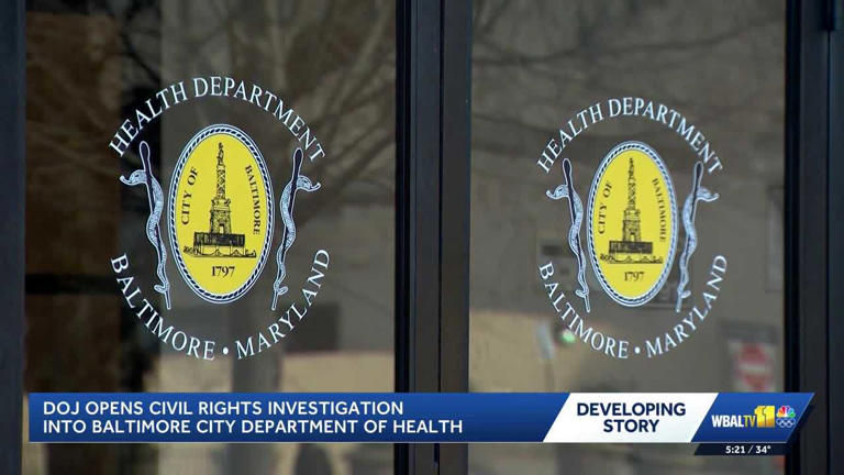 USDOJ opens investigation into Baltimore City Health Department