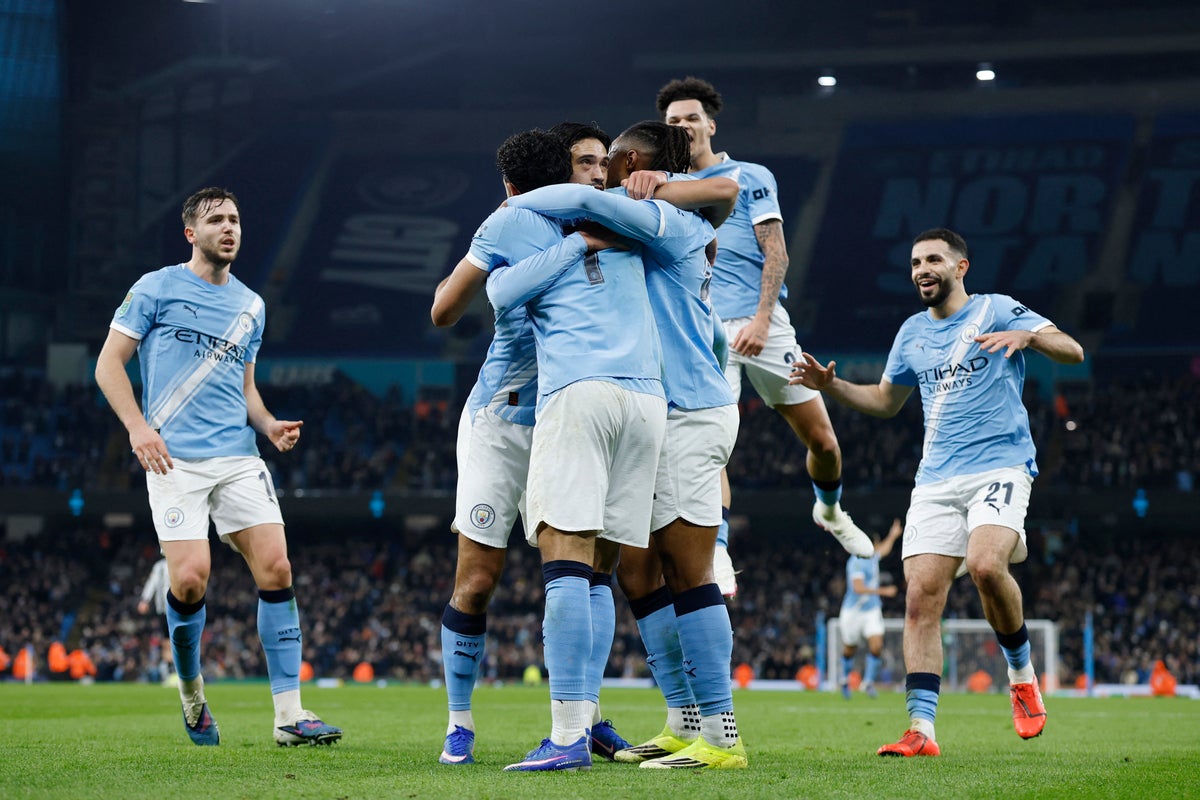 Man City seal Carabao Cup final spot with dominant win over Newcastle