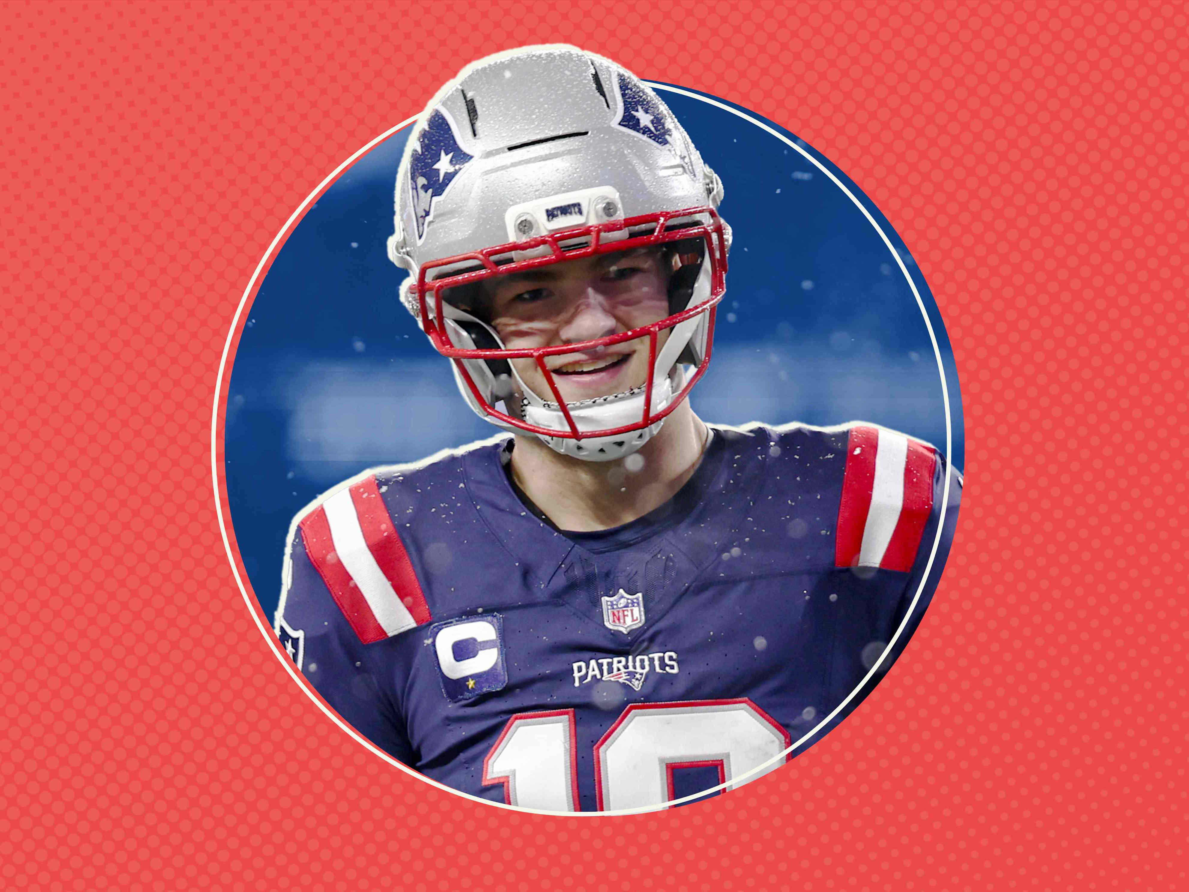 Patriots quarterback Drake Maye says this fast food menu item is a ...