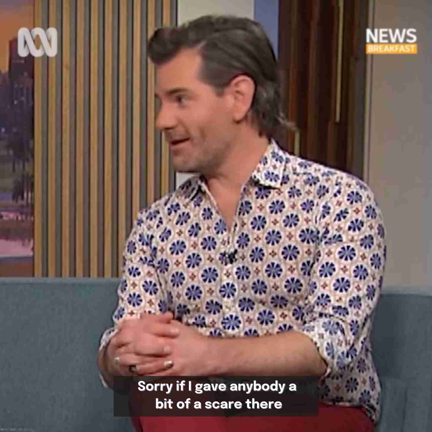 A weatherman had a panic attack on live TV in a now-viral clip. Then ...