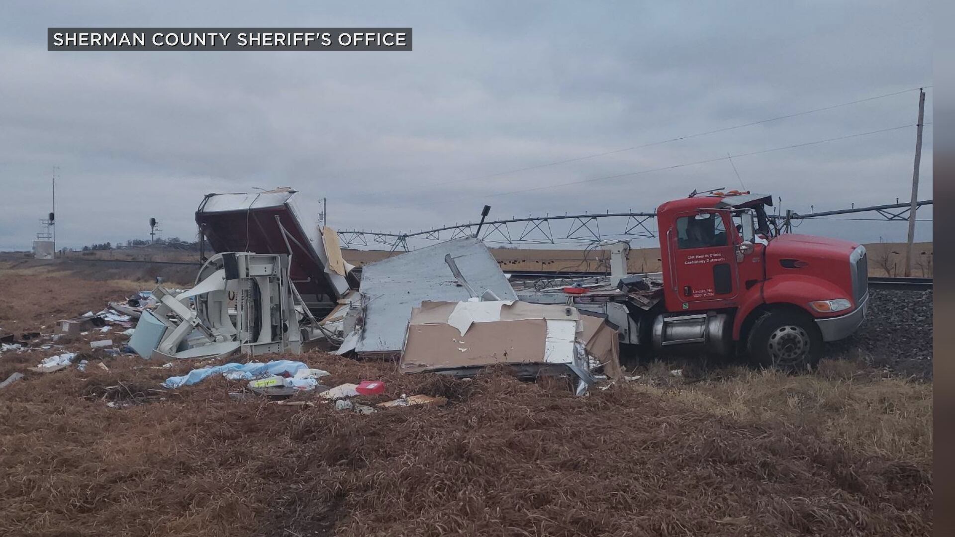 Icy roads cause two crashes in Sherman County