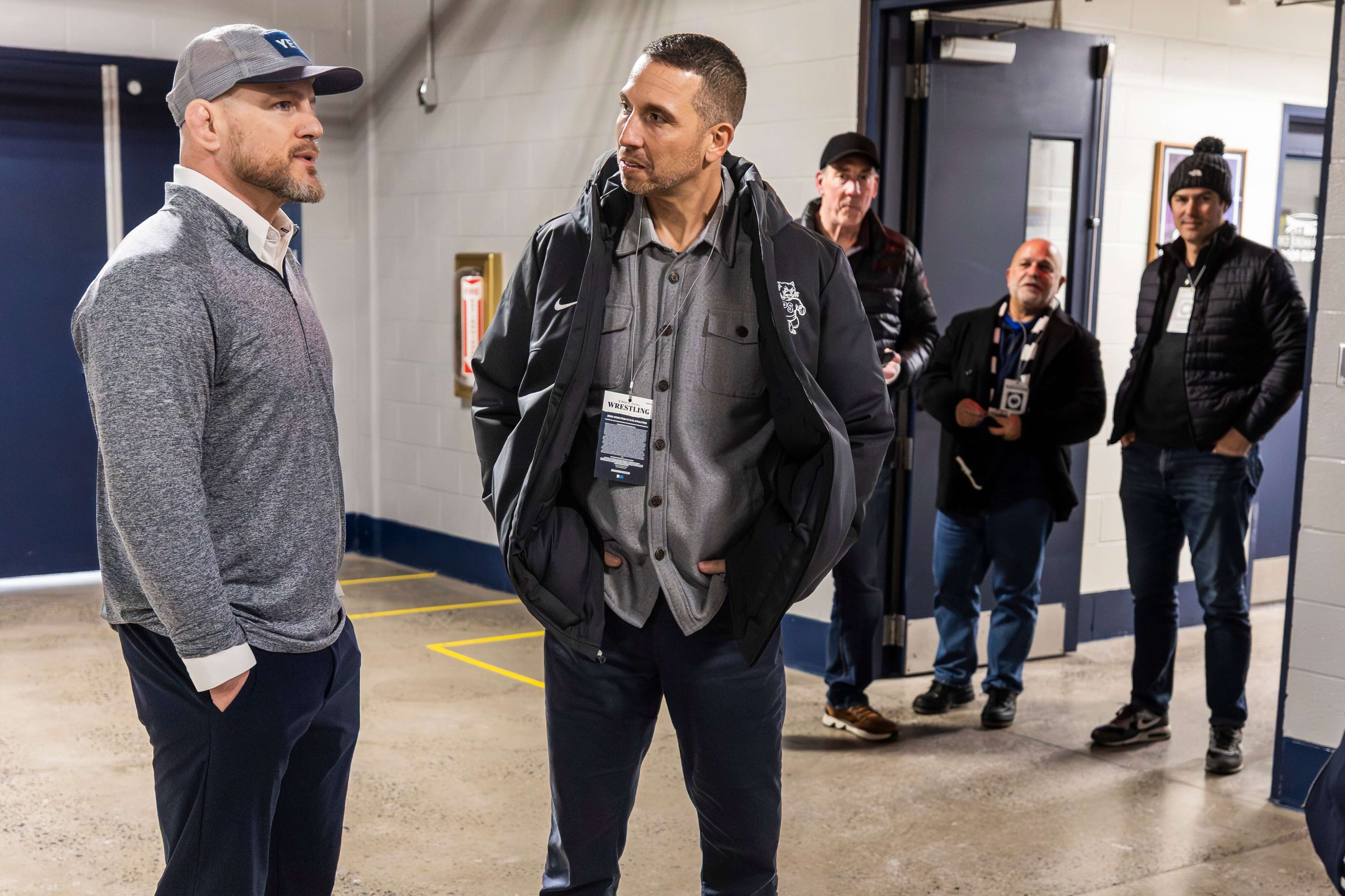 Matt Campbell on his Friday night Penn State wrestling experience: 'So ...