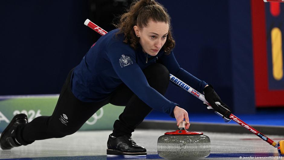 Winter Olympics begin quietly with curling