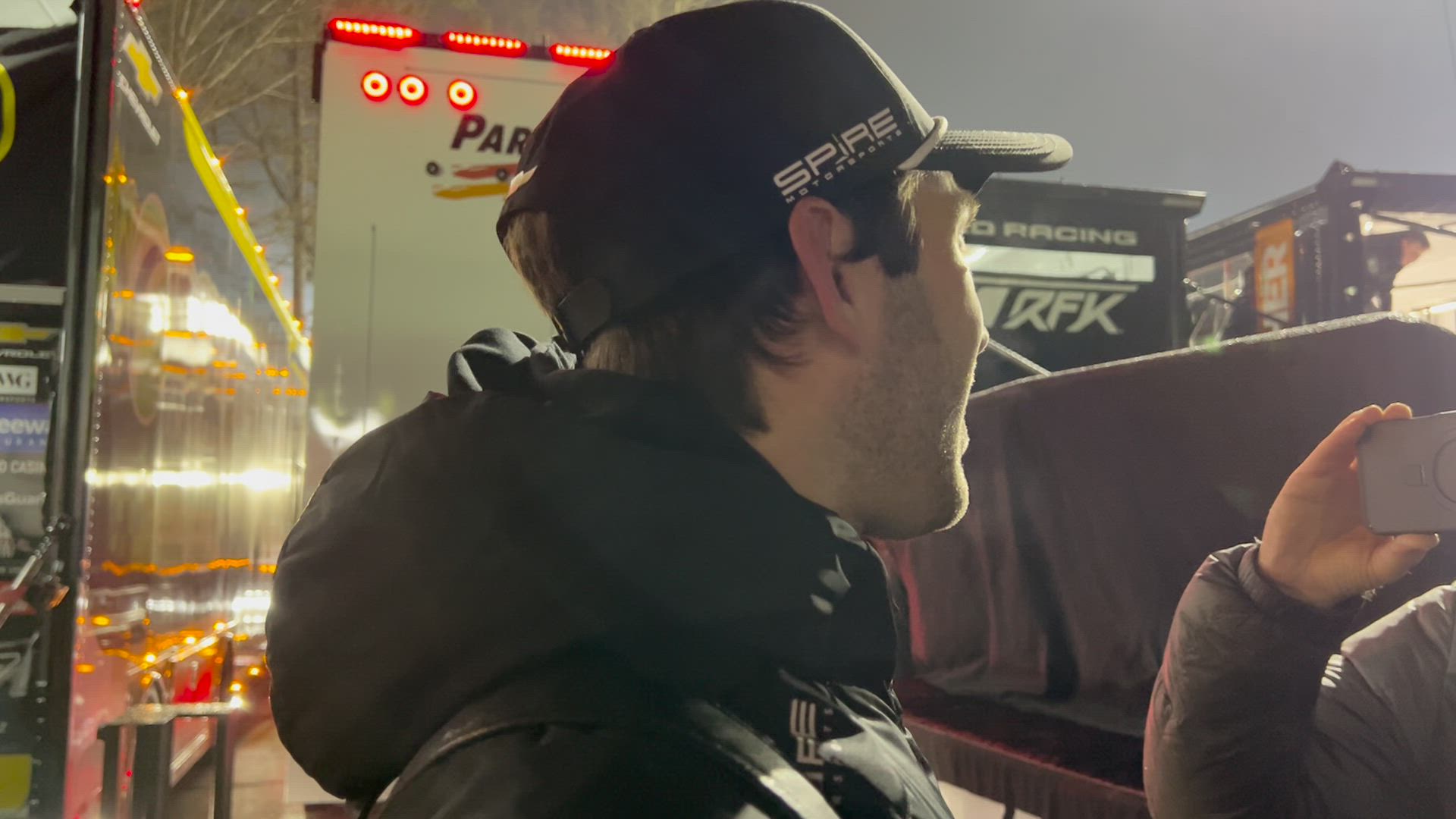 Daniel Suarez talks about 4th-place finish in Spire debut, run-ins with ...