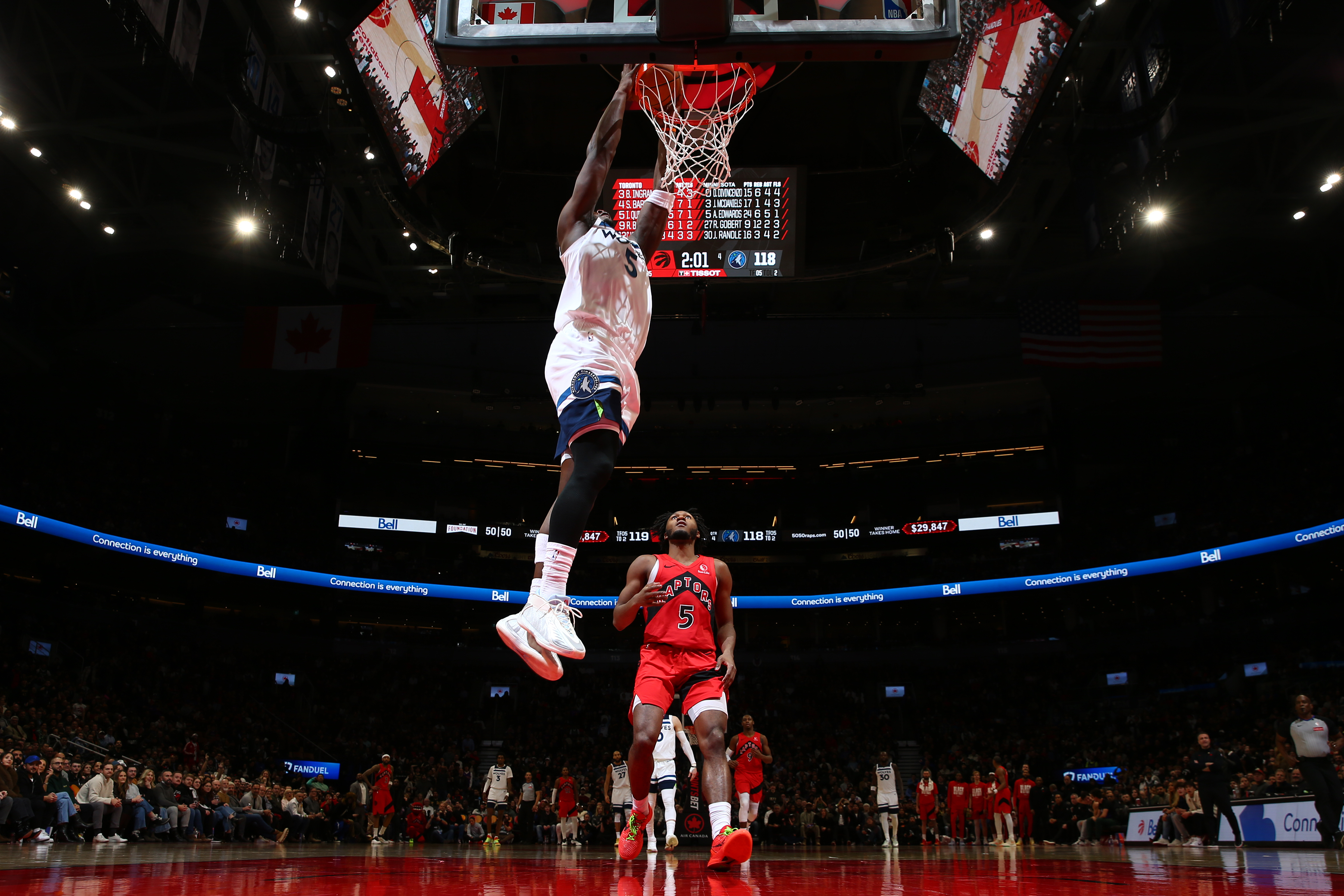 Timberwolves 128, Raptors 126: The streak is over
