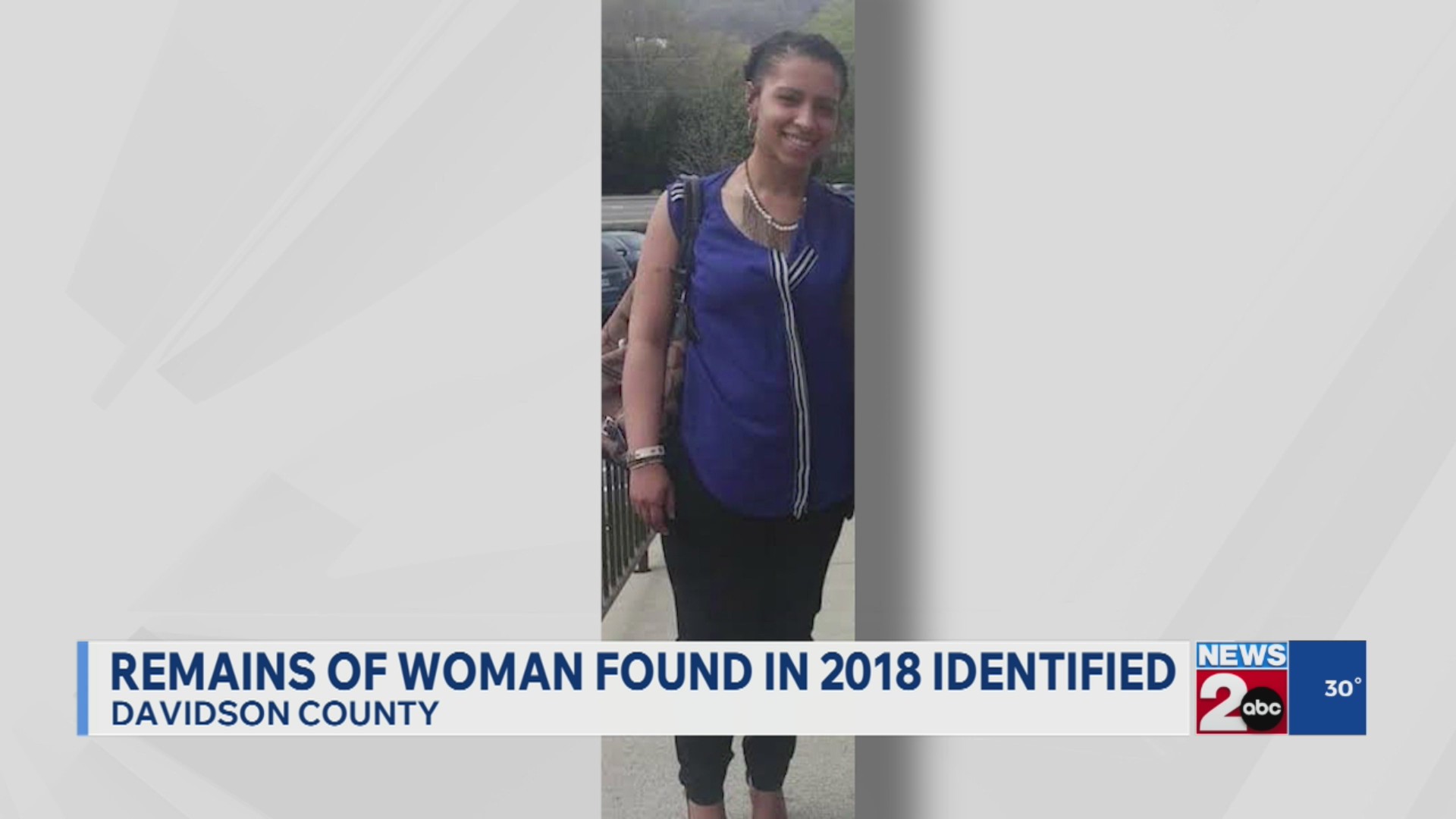 Authorities identify woman found dead in 2018