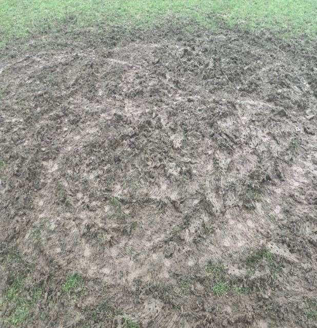Larkfield Football Club’s hefty bill after pitch at New Hythe Lane ...