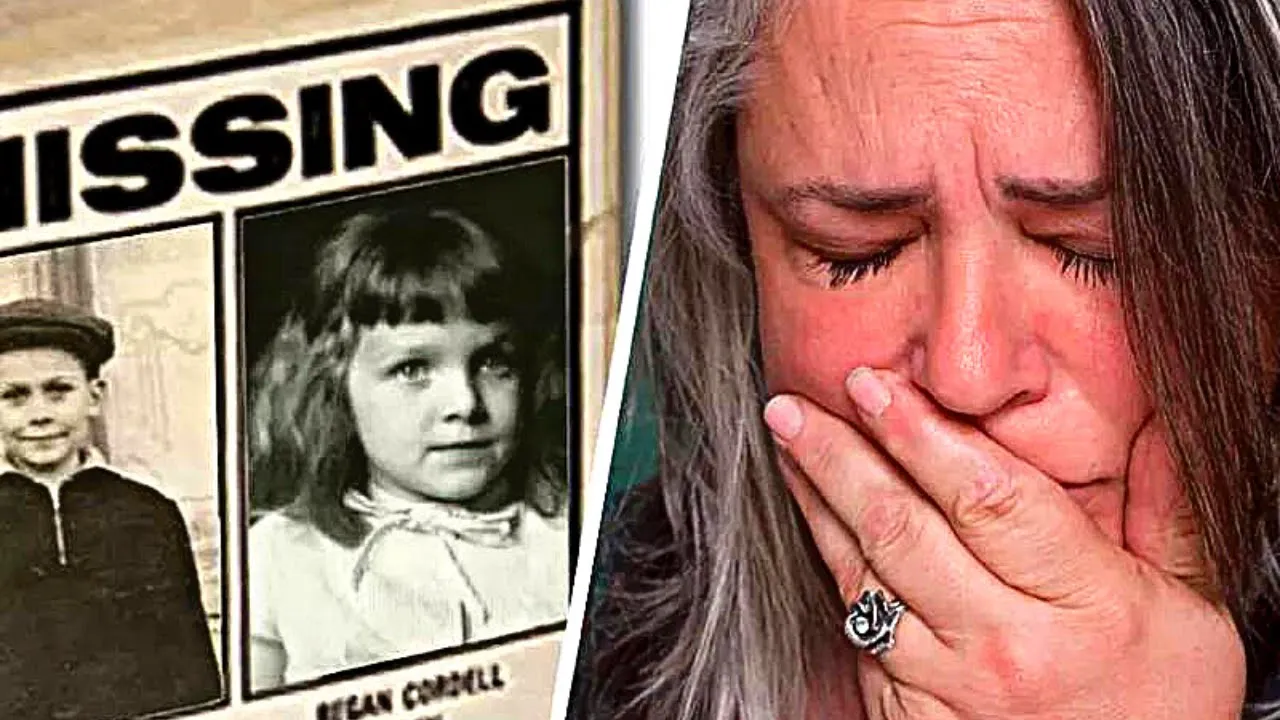 Woman finds herself in a missing person photo—and learns the truth