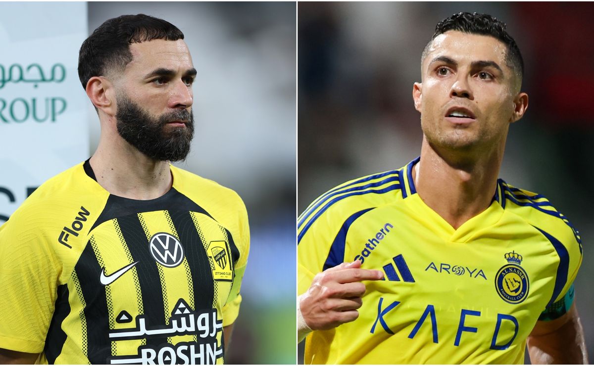 Karim Benzema snubs Cristiano Ronaldo’s Al Nassr with Real Madrid ...