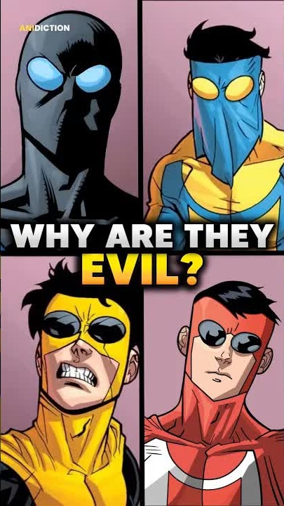 Why most invincible variants are evil? #invincible
