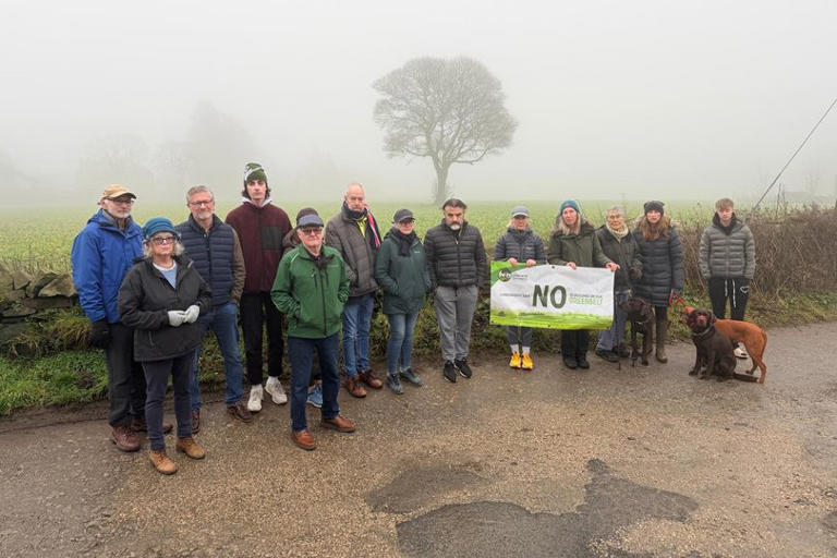 Huddersfield villagers' anger over 'disaster' plans for 123 new homes ...
