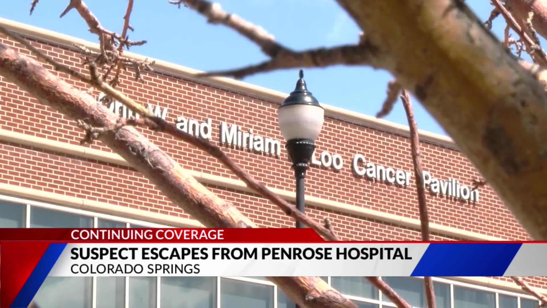 CSPD: Suspect escaped hospital by breaking through restroom ceiling
