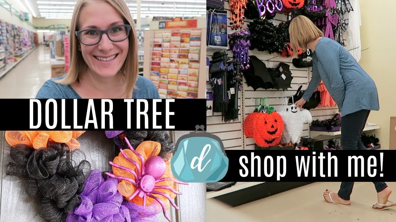 Dollar Tree shop with me! 🎃 Halloween & costume jackpot, new finds, DIY ...