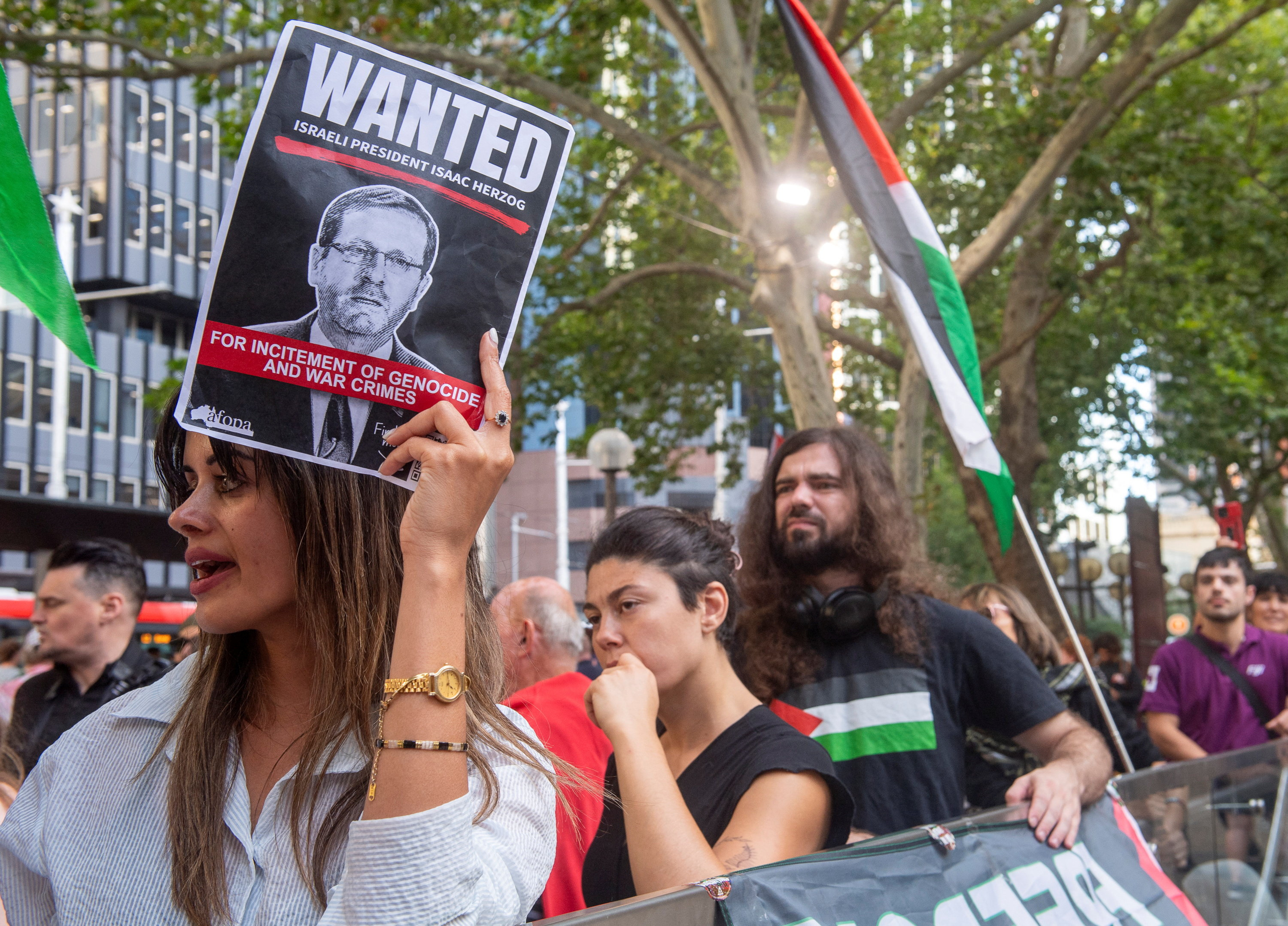 Australia charges teen over online threat as Israeli president due to visit