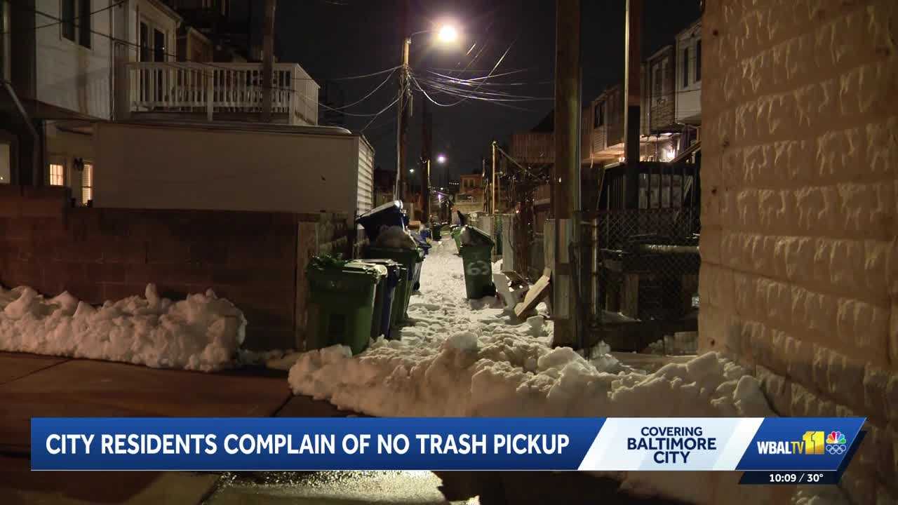 Baltimore City launches 24-hour operation to clear alleys of snow