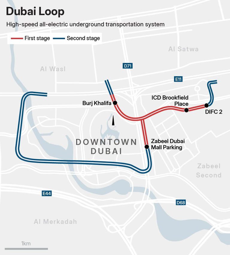 Dubai Loop plans gather pace with new tunnel partner announced