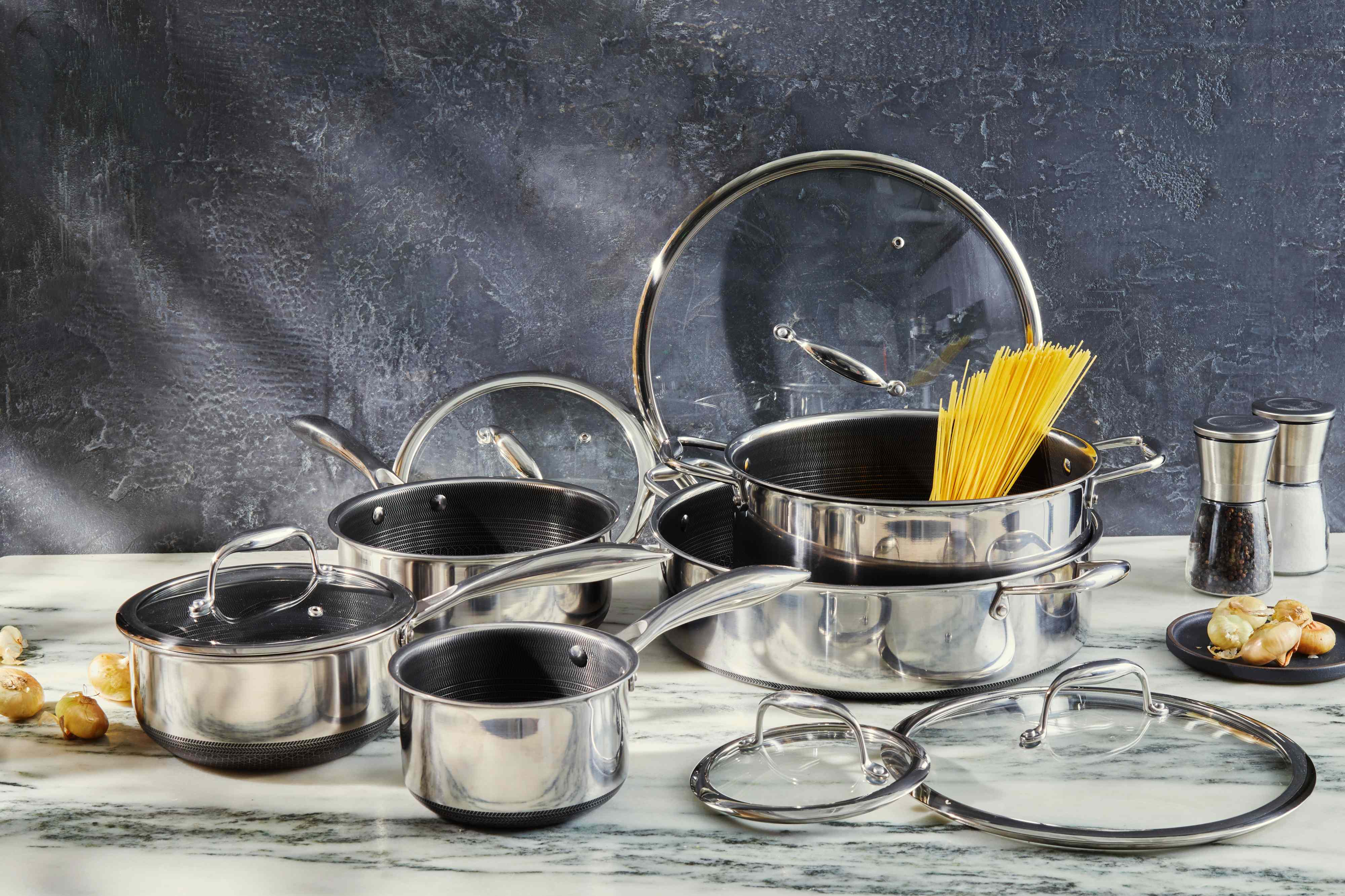 HexClad’s scratch-resistant pans withstand your worst cooking habits ...