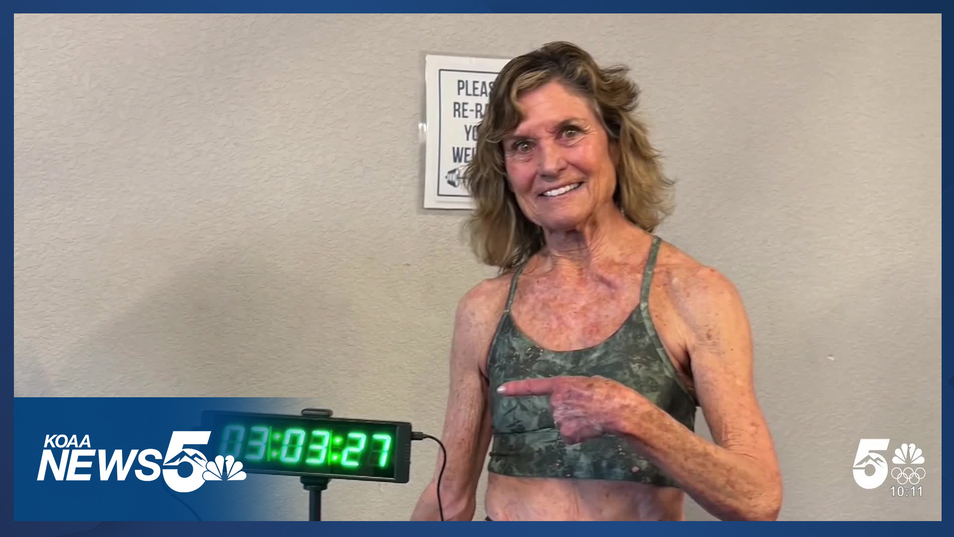 Don't set your limits: 81-year-old world record holder inspires others