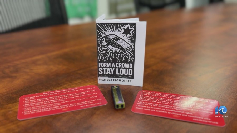 Food drives and red cards: Norfolk center educates on immigration rights